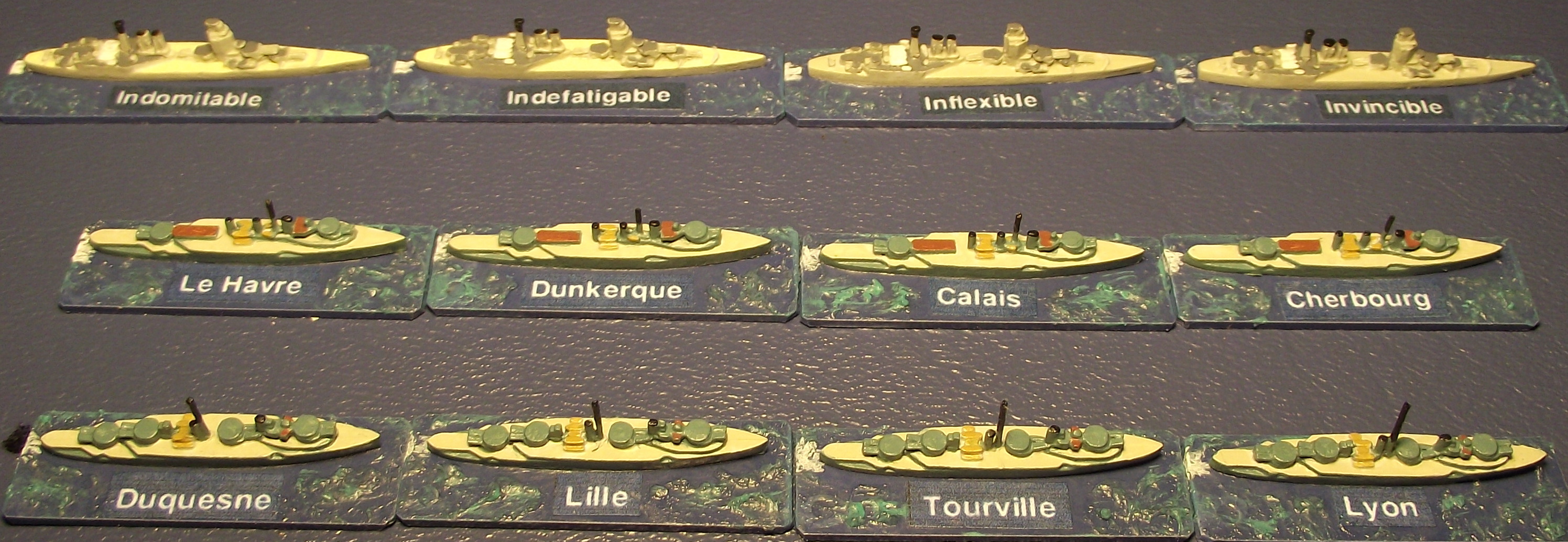 WW1 Naval – 1/6000 Scale Ships